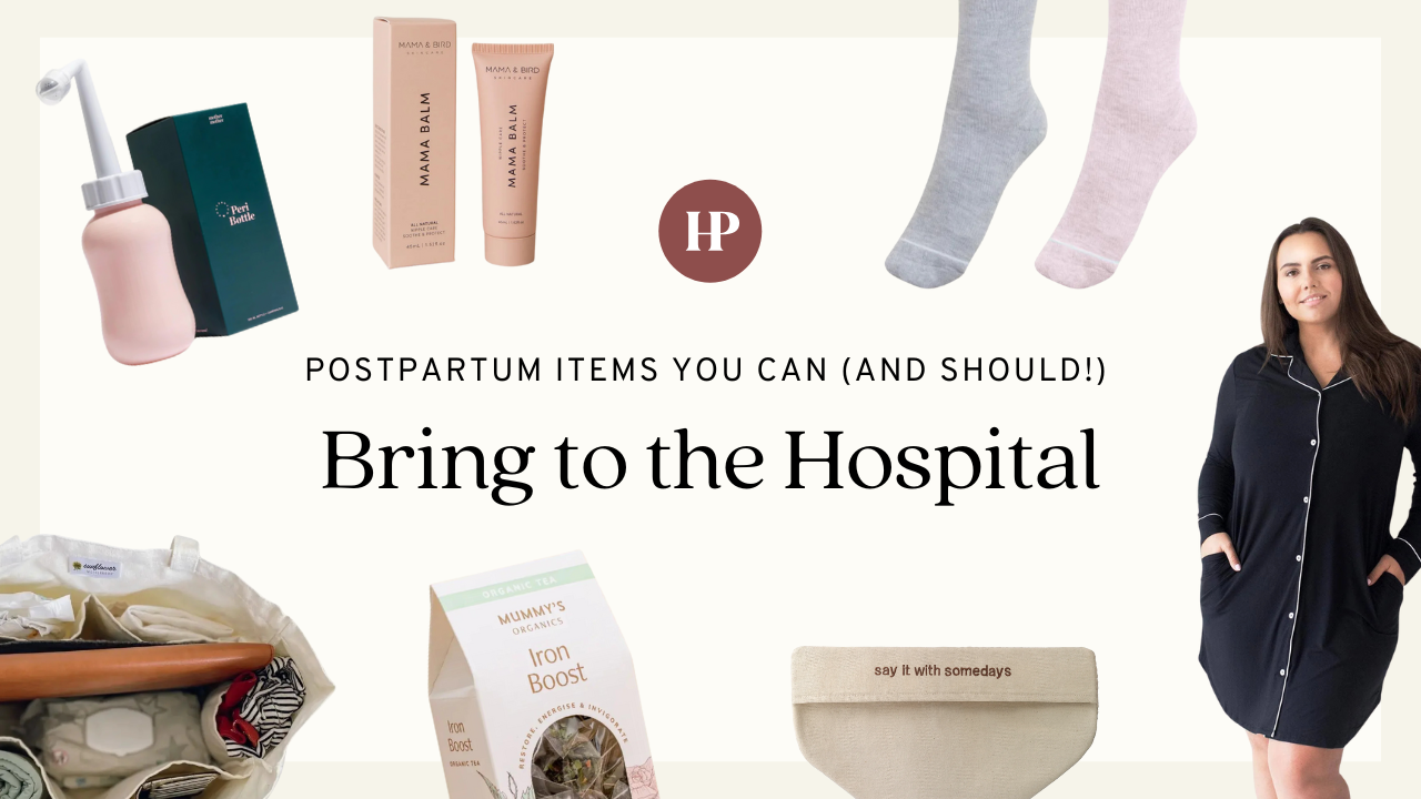 Pack Like a Pro: Postpartum Items for Your Hospital Bag – Hello Postpartum