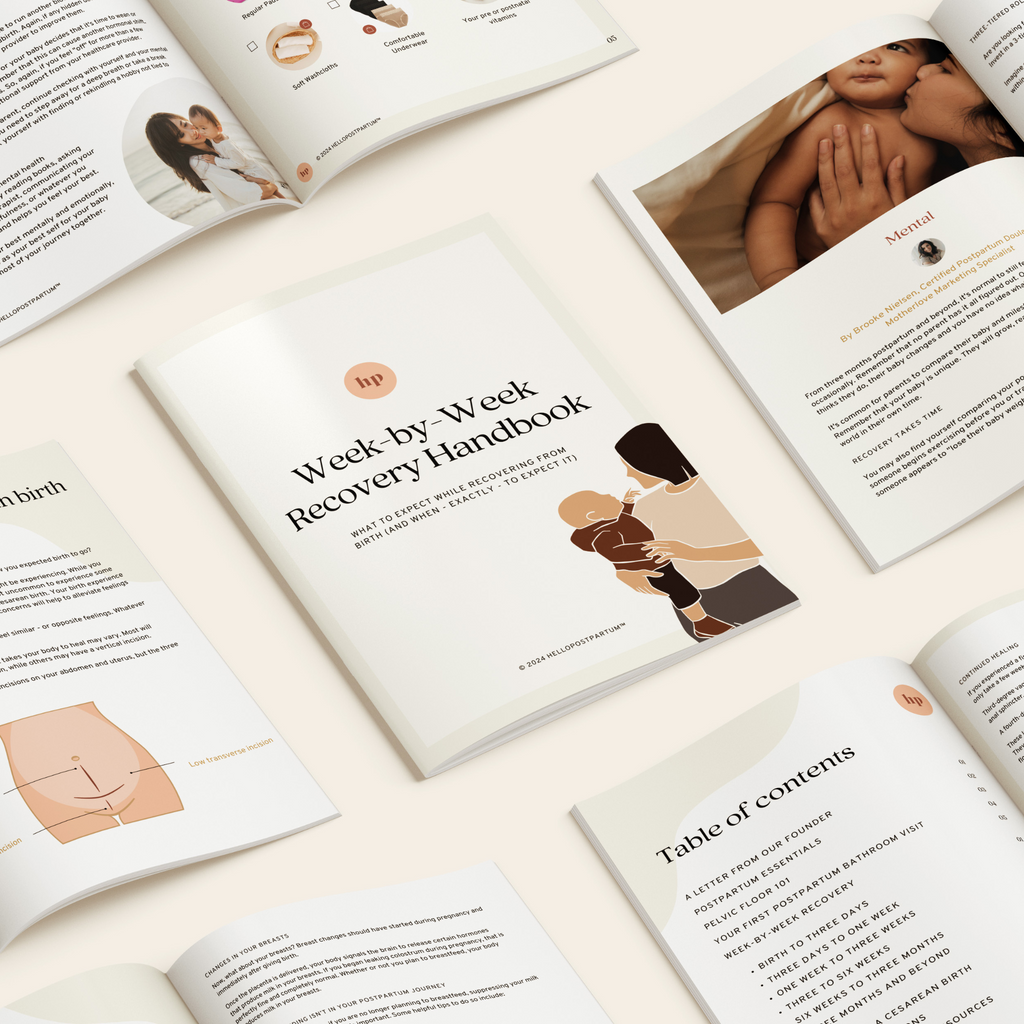 Week-by-Week Postpartum Recovery Handbook – Hello Postpartum