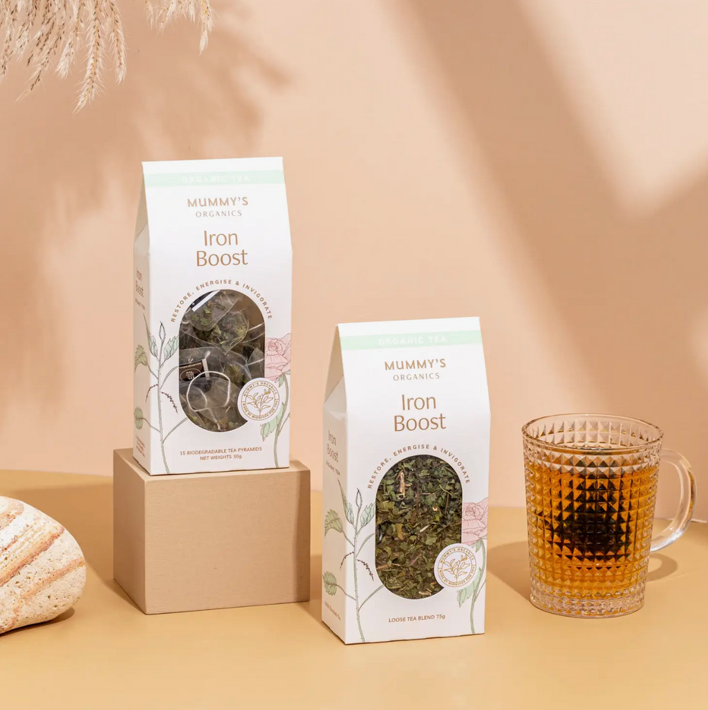 Organic Iron Boosting Recovery Tea – Hello Postpartum